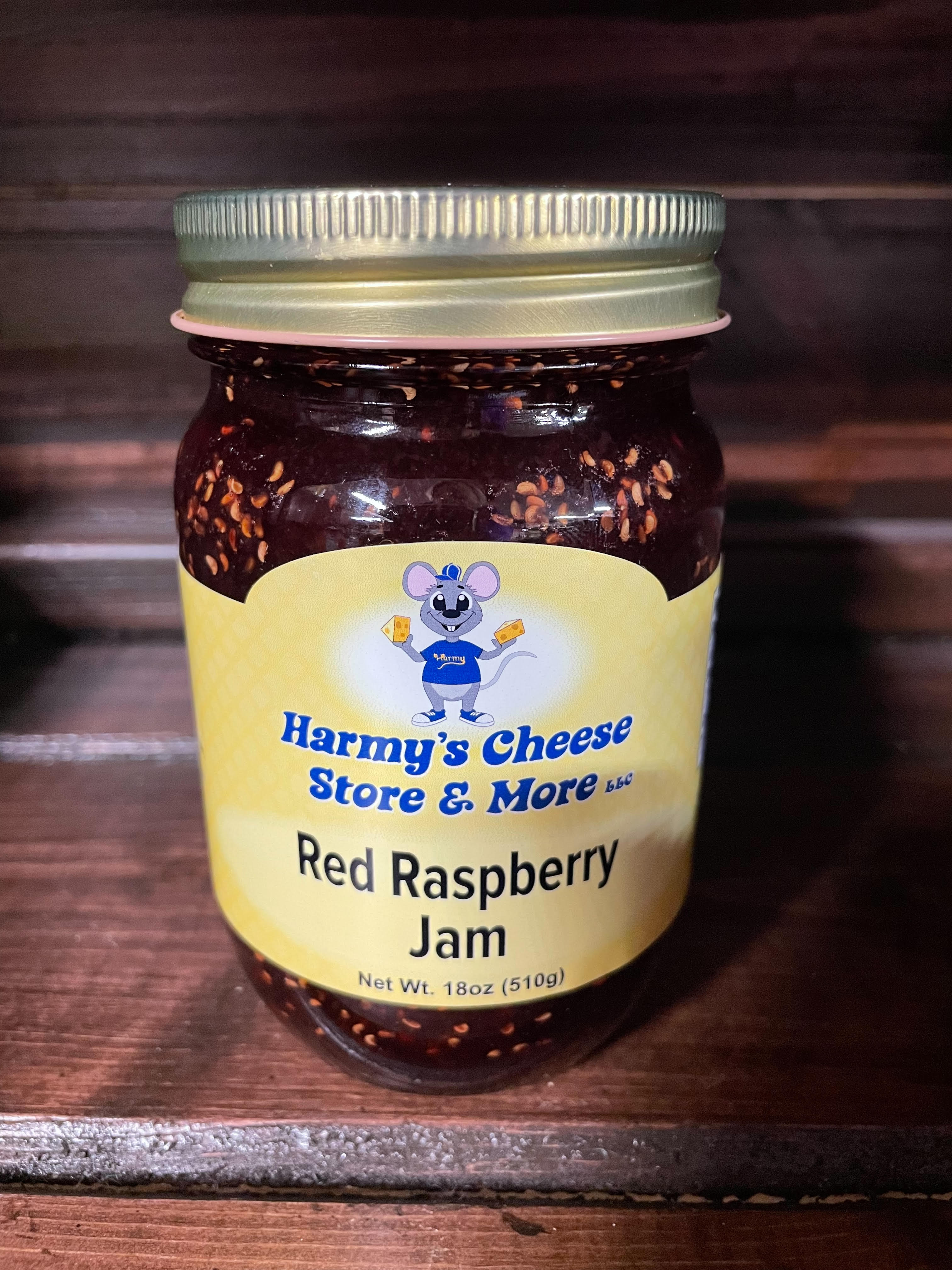 Harmy's Red Raspberry Jam – Harmy's Cheese Store & More